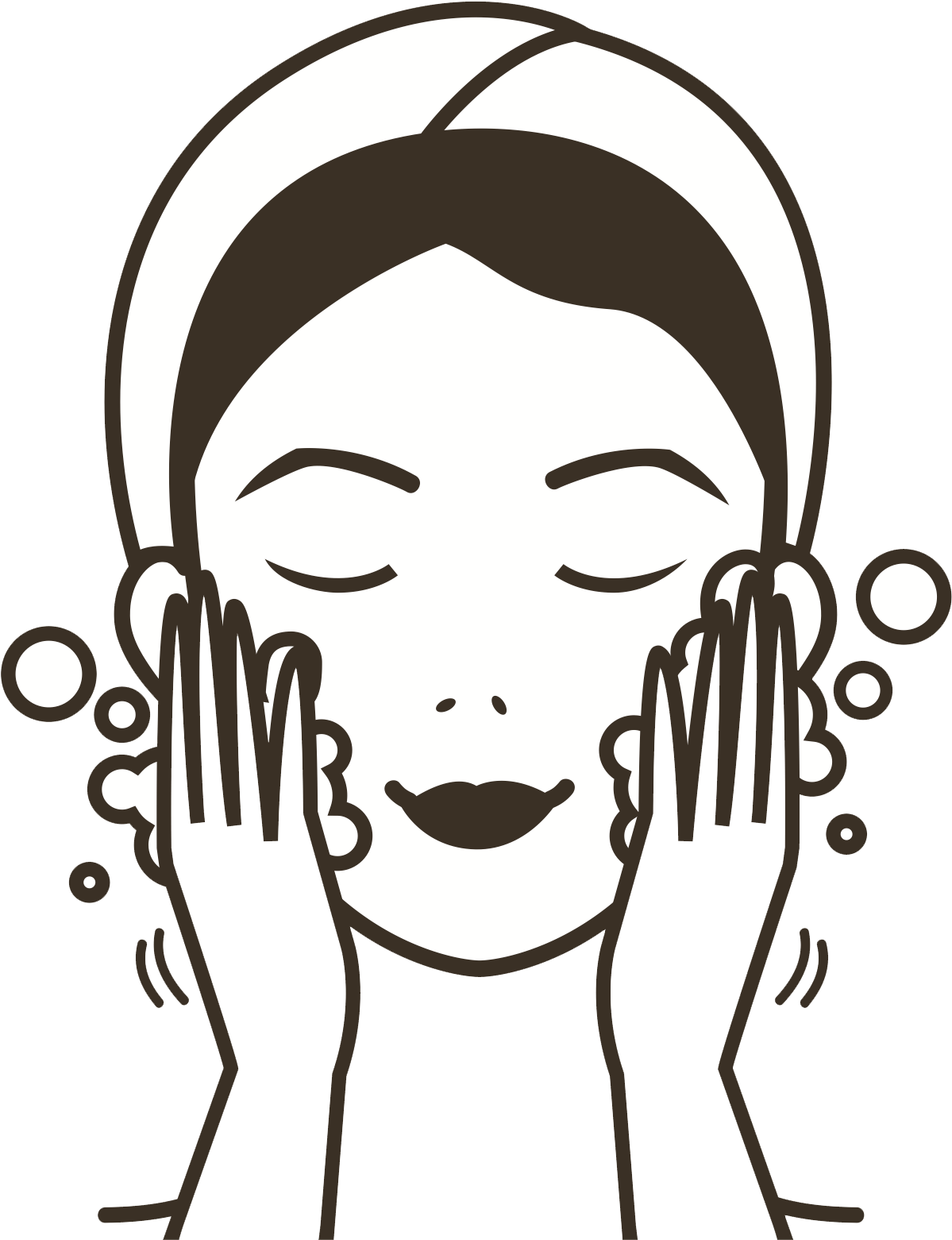 Download Clean Face Illustration Png - ClipartKey