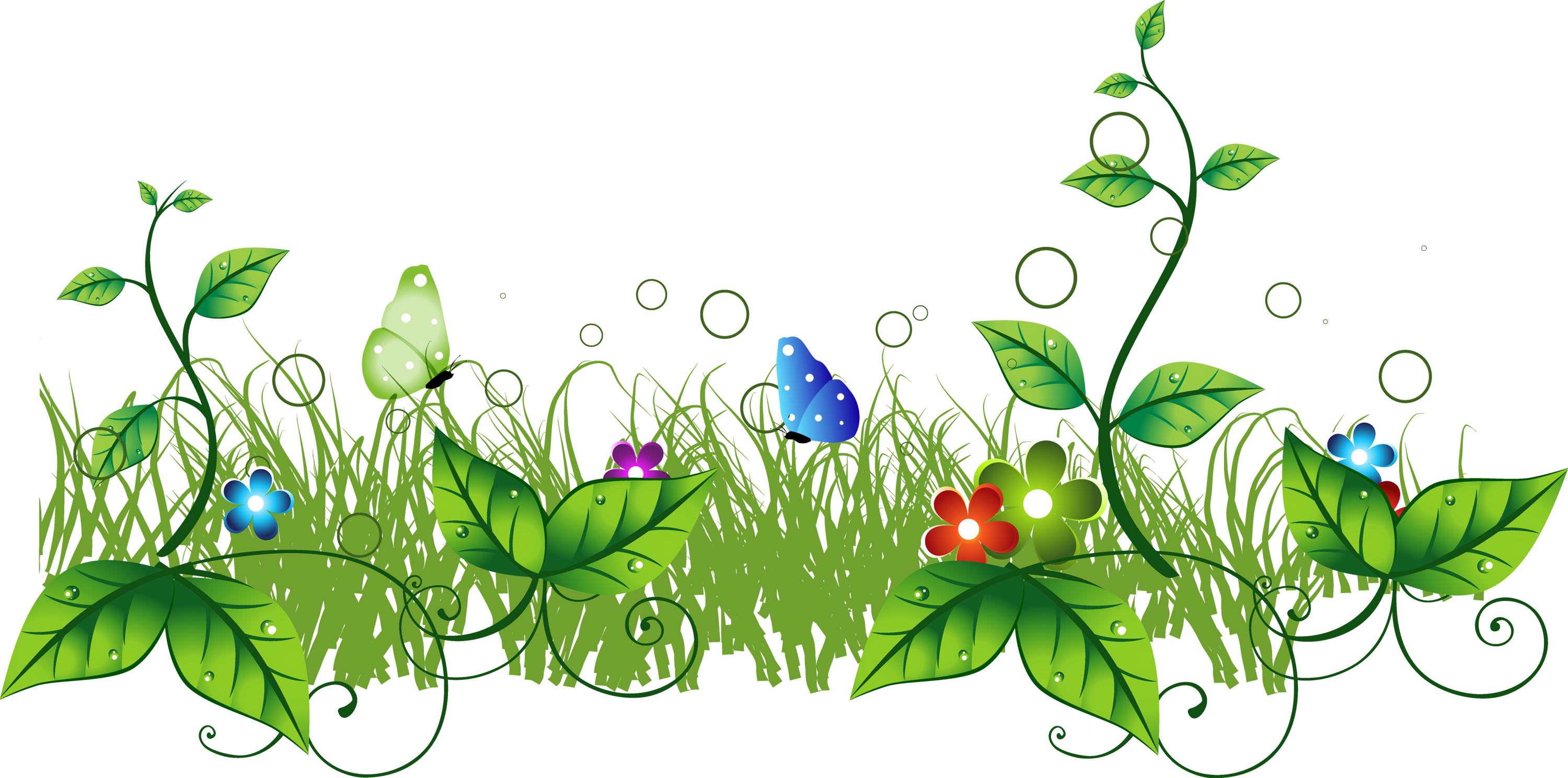 Download Picture Transparent Spring Divider Clipart - Grass With ...