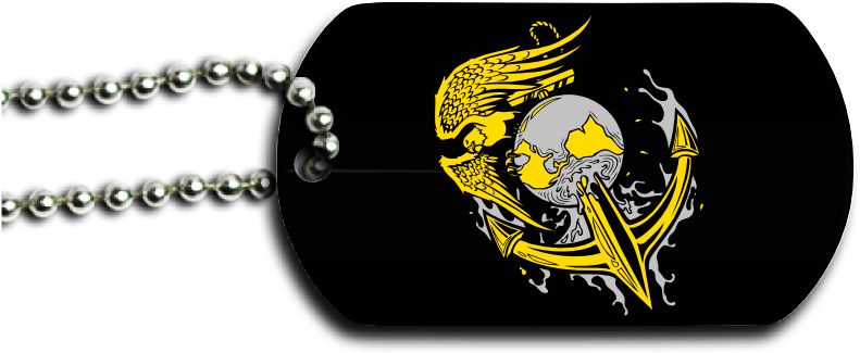 Download Marine Corps Dog Tag Front - Chain - ClipartKey