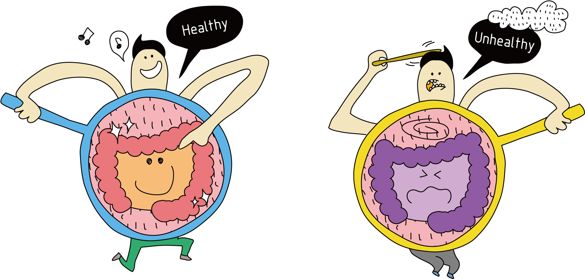 Download Bacteria Clipart Staph - Cartoon - ClipartKey