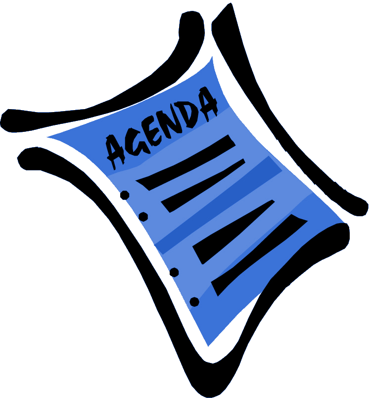 Download Agenda - Agenda Items - ClipartKey