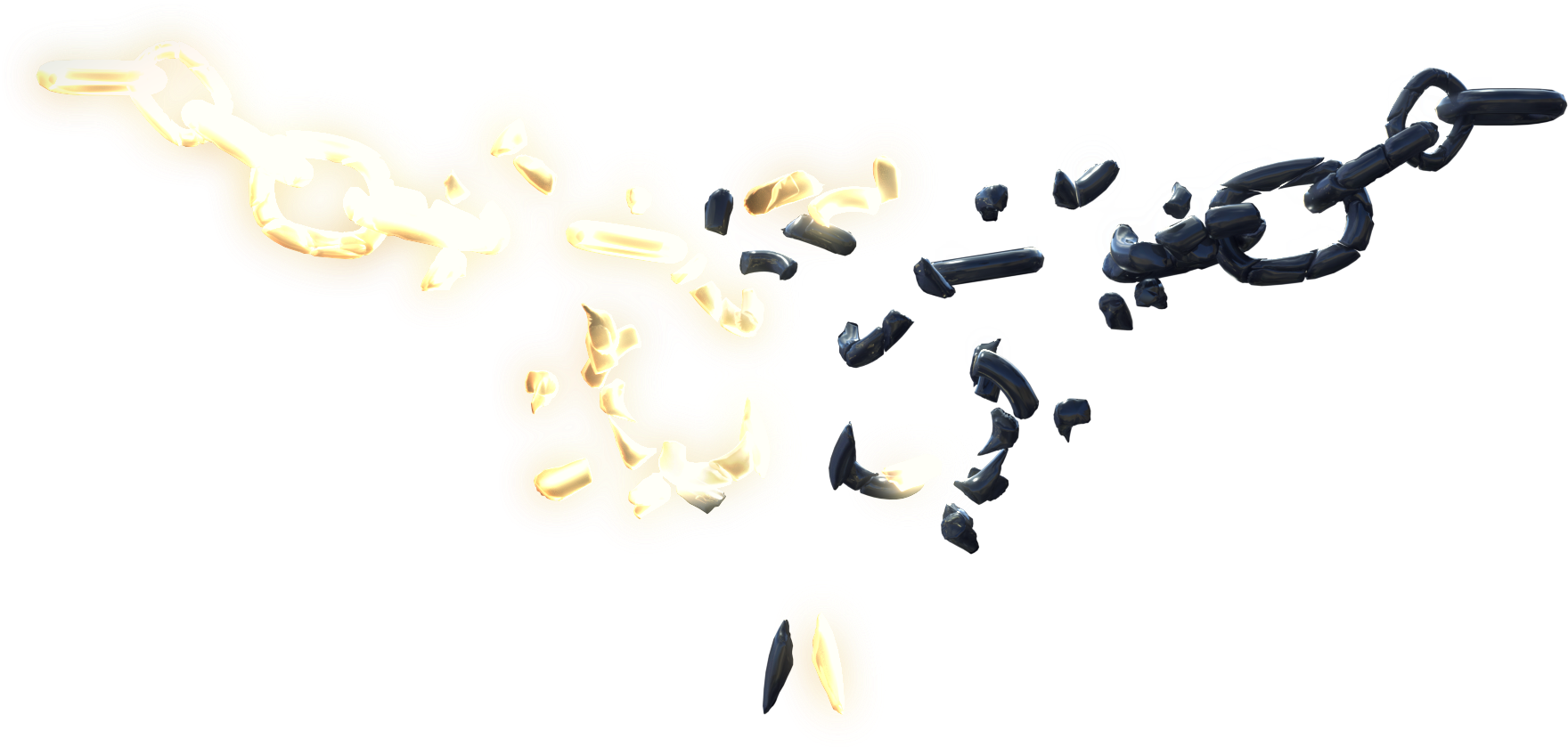 Download Transparent Chains Png - Broken Chains Png - ClipartKey