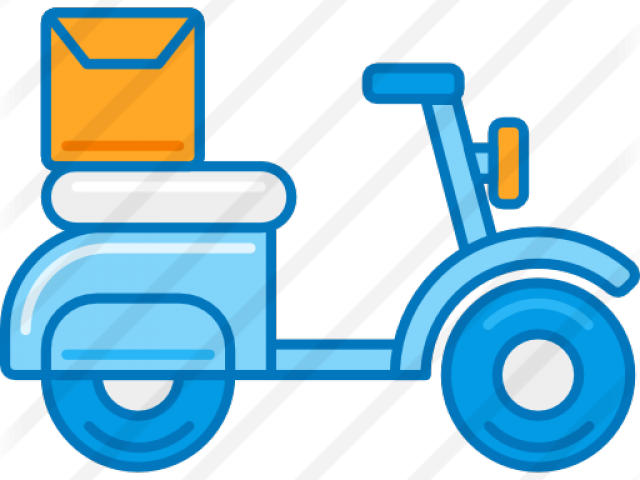 Download Delivery Clipart Bike Delivery - Delivery Bike Icon Png ...