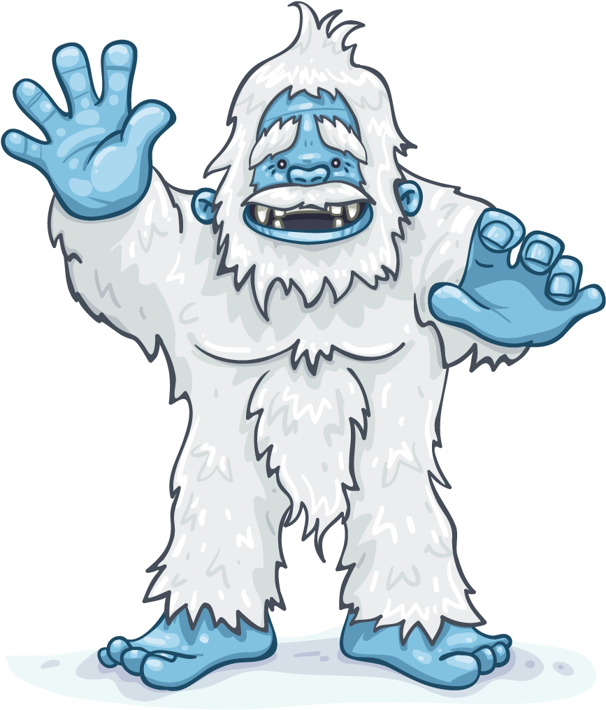 Download Villains Wiki - Abominable Snowman Yeti Transparent Background ...