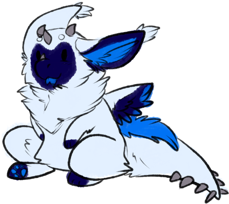 Download Yeti Cute Chibi - Cartoon - ClipartKey