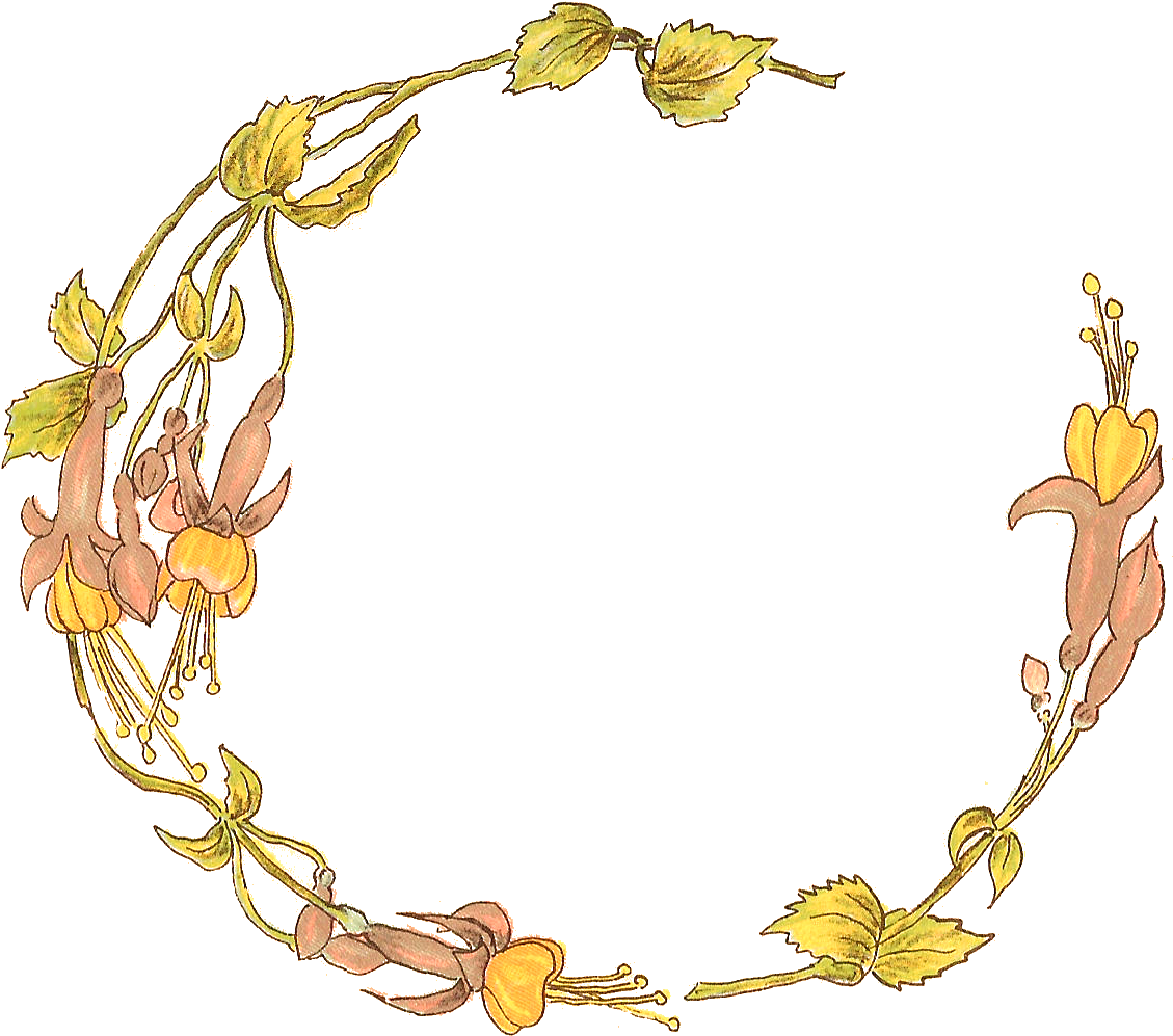 Download Free Printable Flower Frames - Flower - ClipartKey