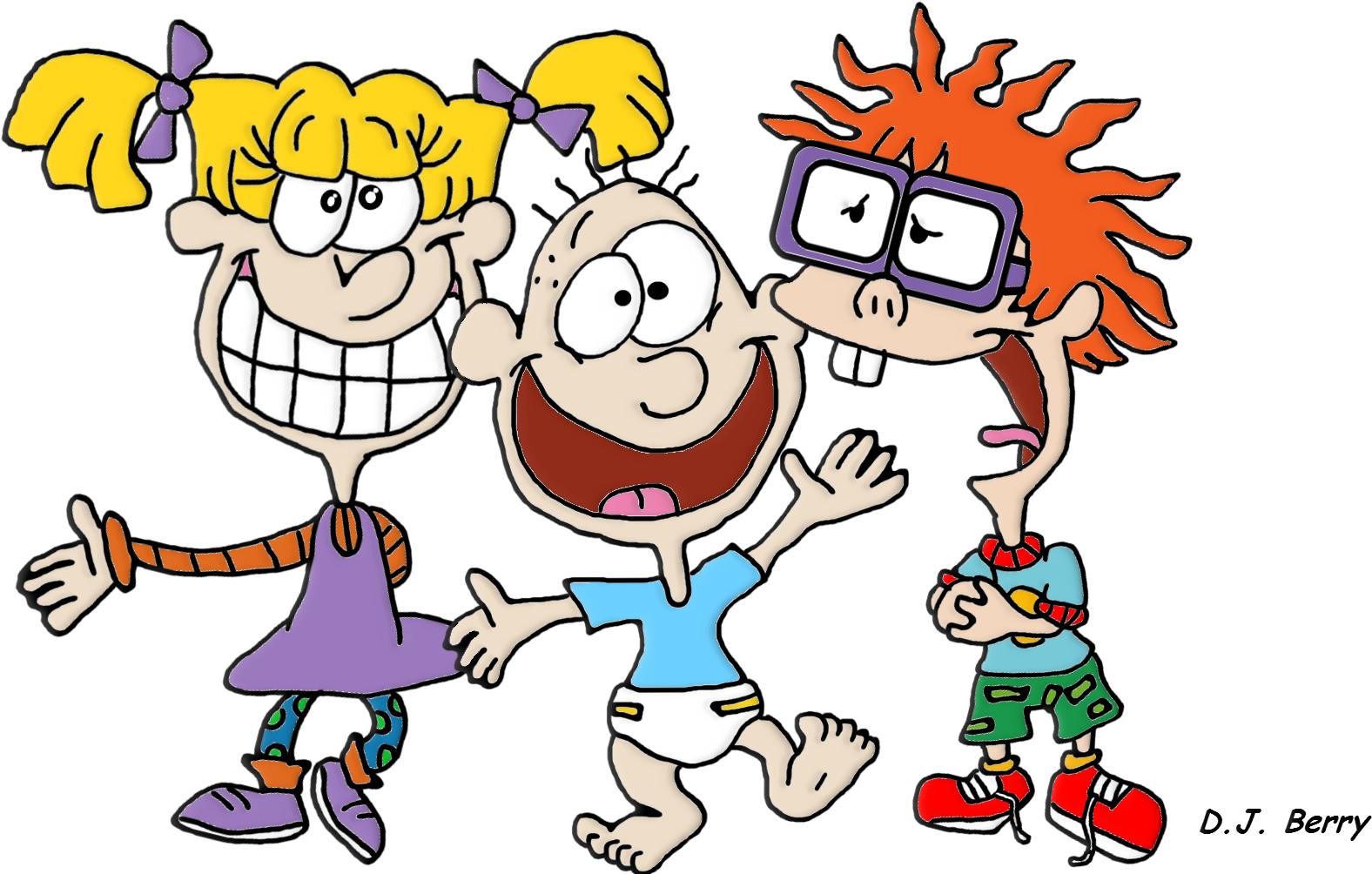 Download Angelica, Tommy, And Chuckie - Tommy Ans Angelica Rugrats ...