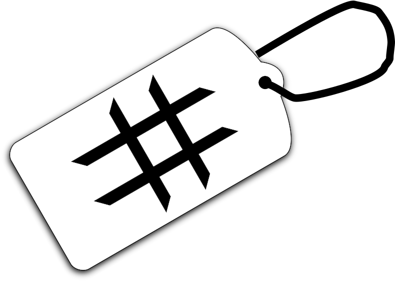 Download Hashtag - Clip Art - ClipartKey