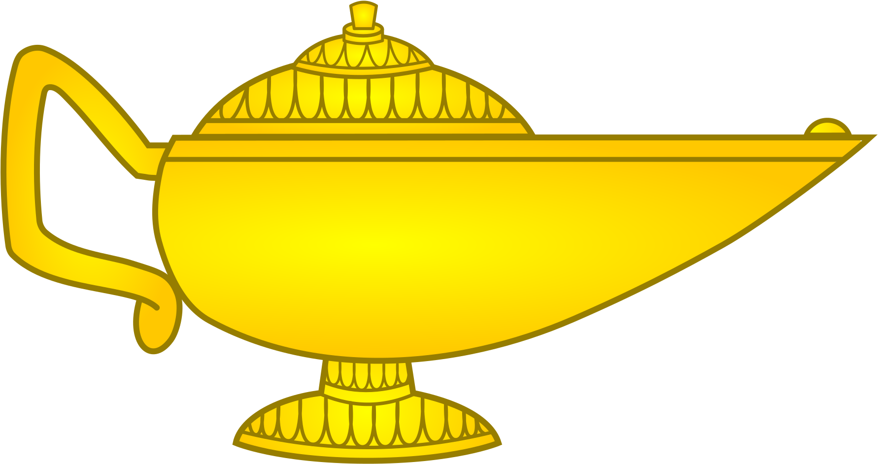 Download Genie Lamp Png - Genie - ClipartKey