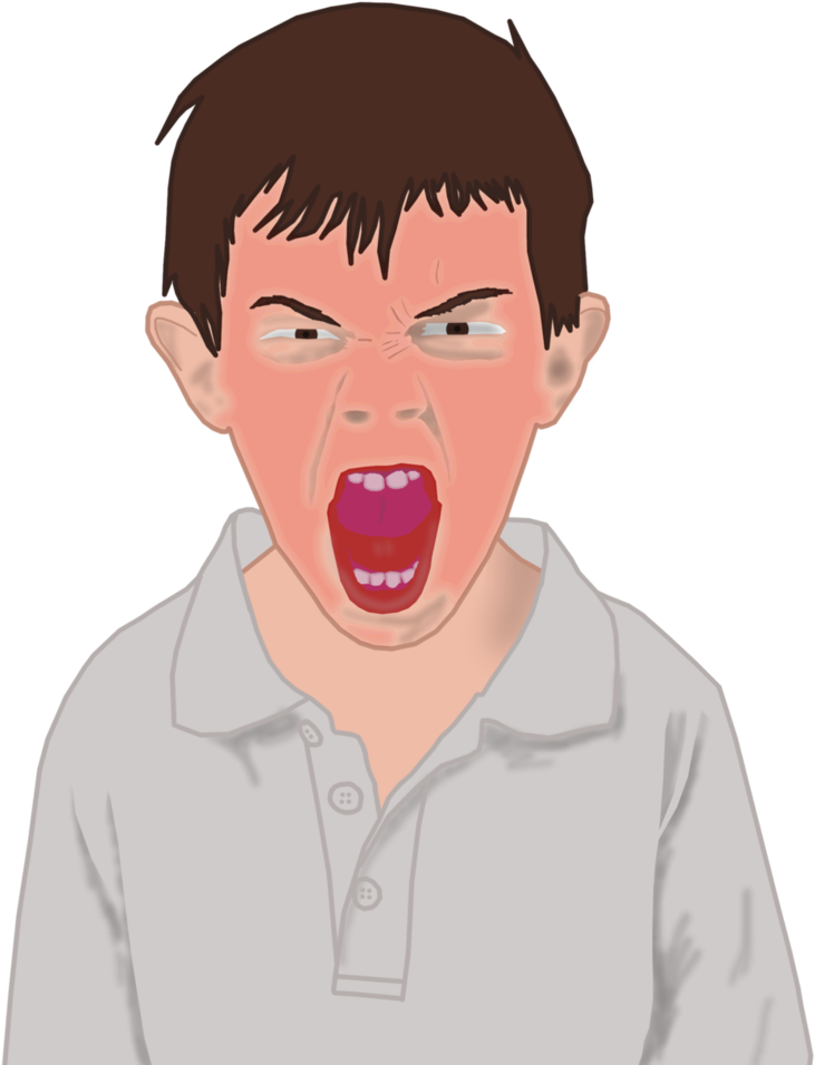 Download Angry Kids Png - Transparent Angry Kid Png - ClipartKey