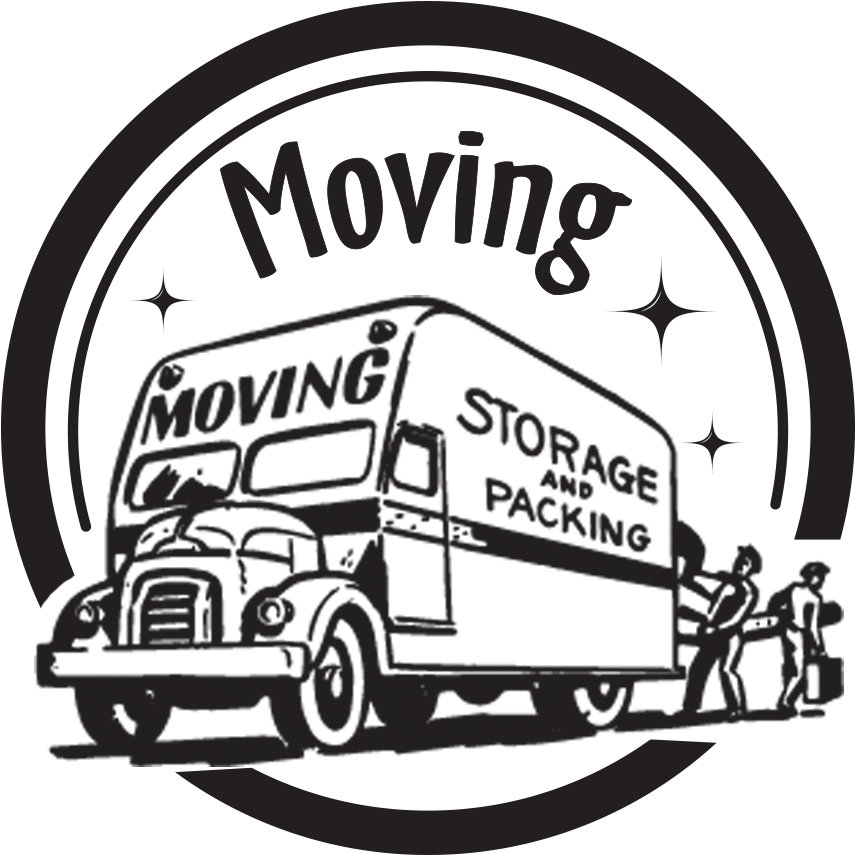 Download Moving Icon - Packing A Truck Clipart Black And White - ClipartKey