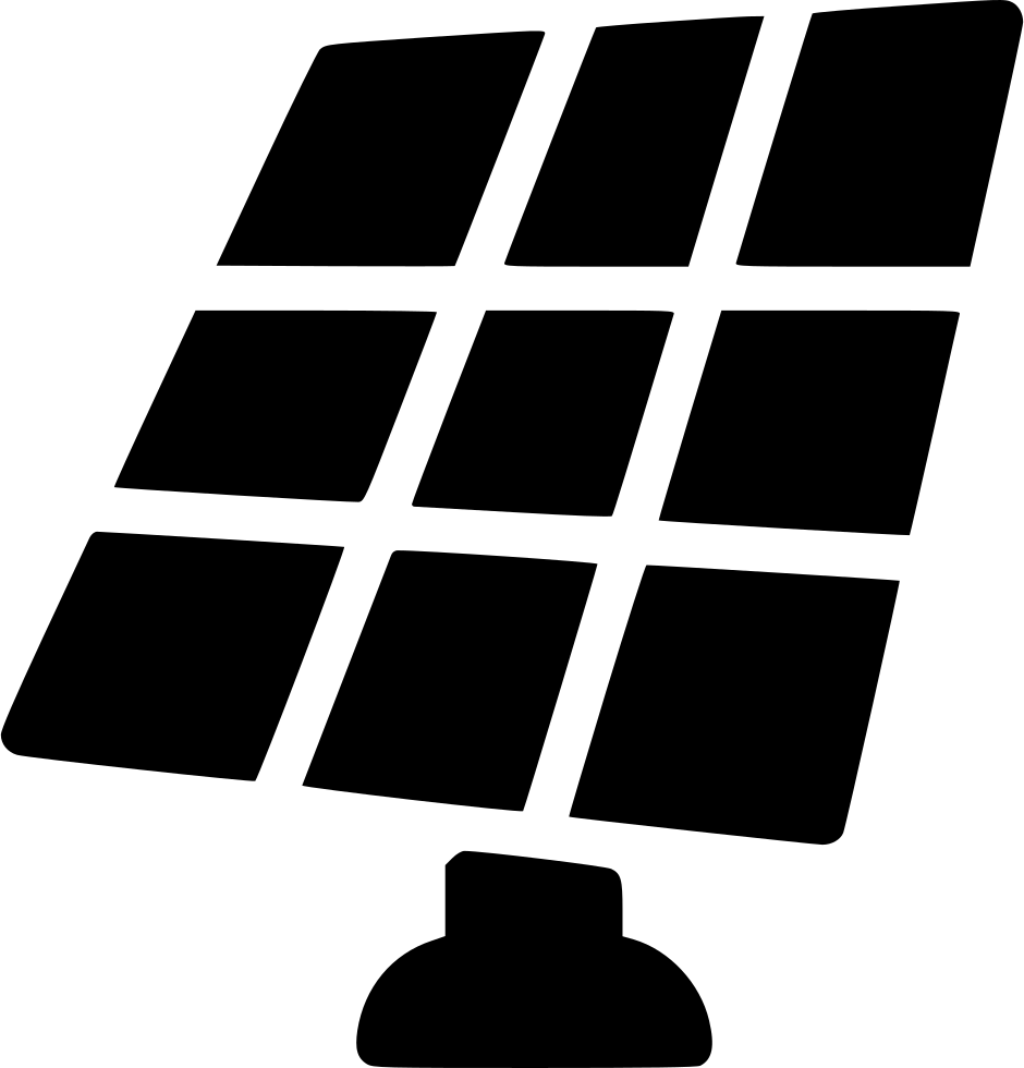 Download Transparent Solar Panel Png - Solar Panel Icon Vector - ClipartKey