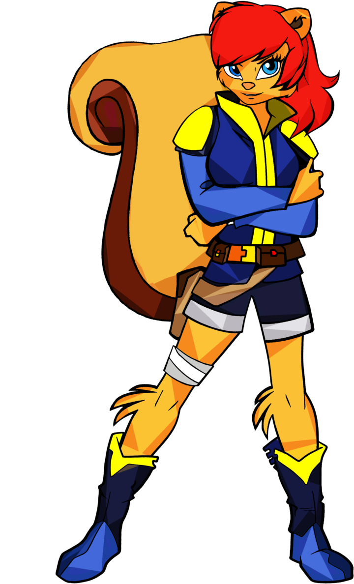 Download Sally Acorn Redesign Redesign Sally Acorn Clipartkey