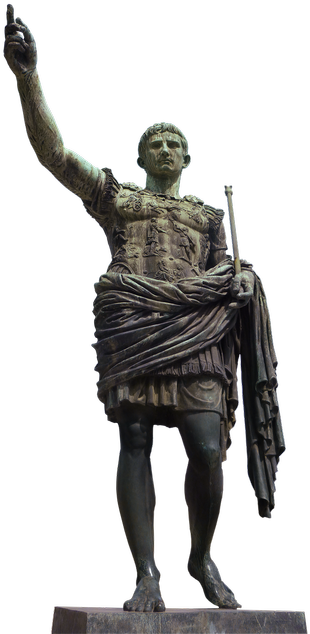 Download Julius Caesar Statue - Julius Caesar Statue Italy - ClipartKey