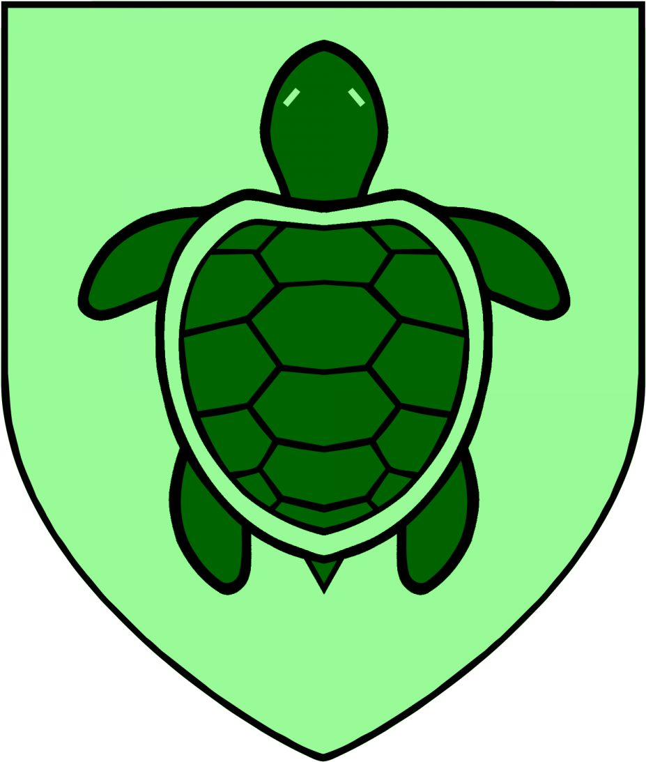 Download Clipart Turtle Spotted Turtle - Turtle Coat Of Arms - ClipartKey
