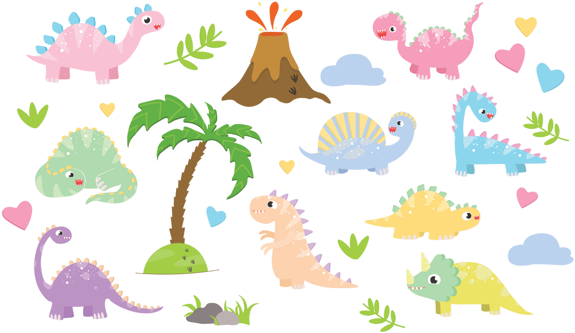 Download Free Printable Dinosaur Clip Art - ClipartKey