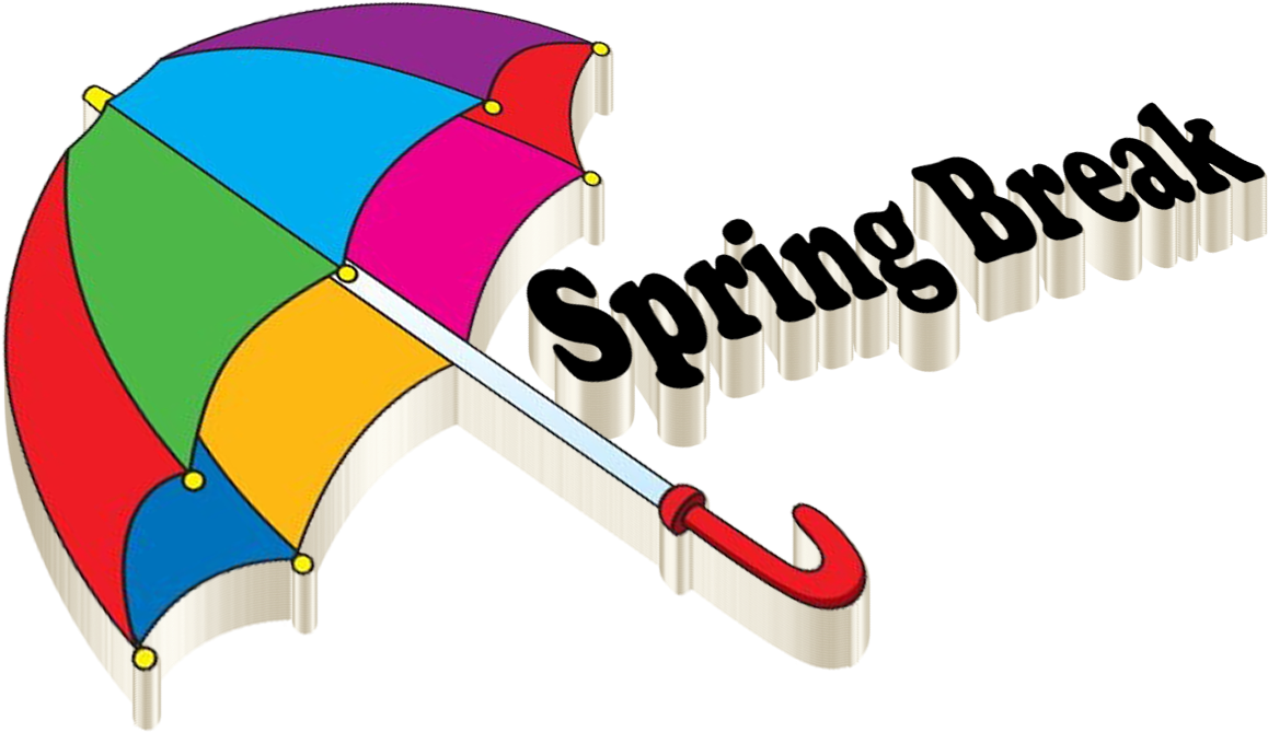 Download Spring Break Png Clipart - Umbrella - ClipartKey