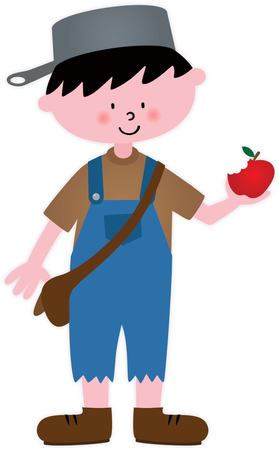 Download Clip Art Johnny Appleseed - ClipartKey