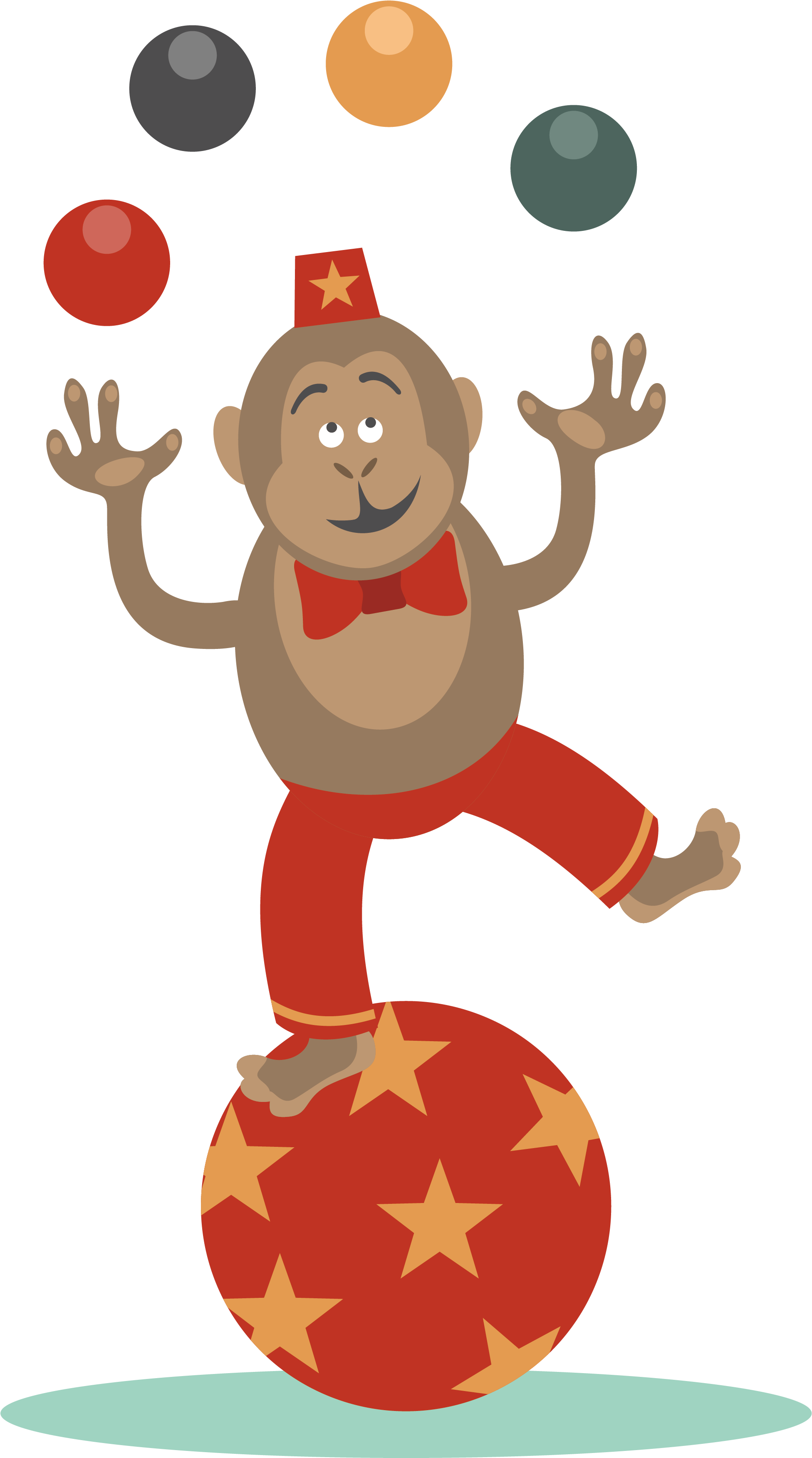 Download Transparent Juggling Clipart - Circus - ClipartKey