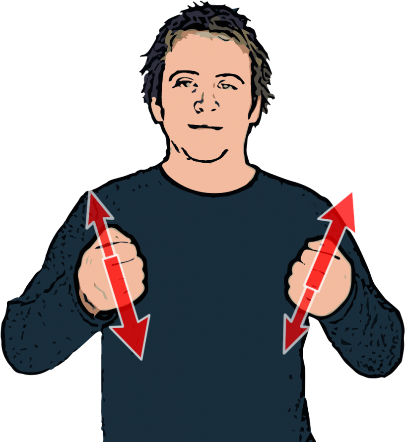 Download Clipart Definition Body Language - British Sign Language Car ...