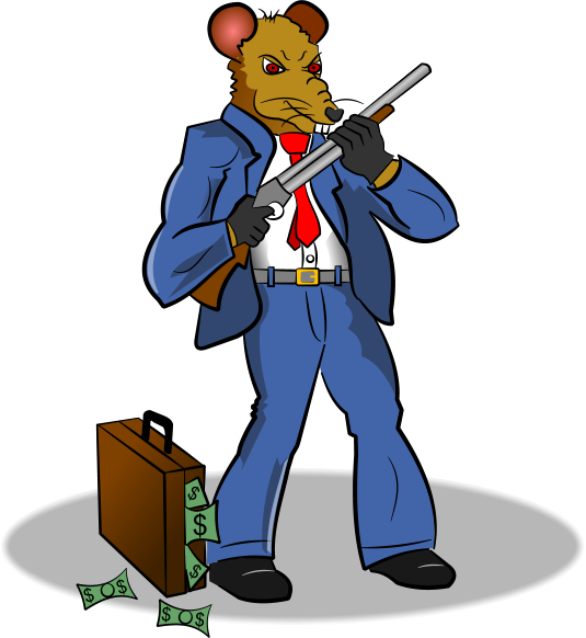 Download Gangsta Rat - ClipartKey