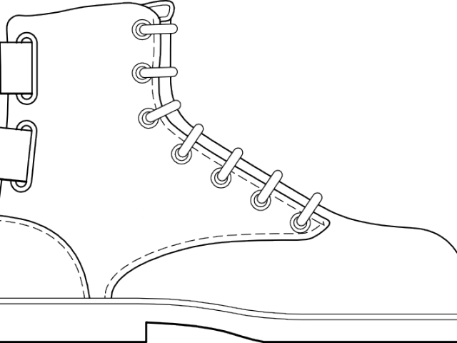 Download Army Boots Coloring Page - ClipartKey