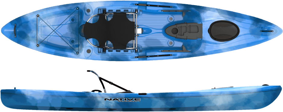 Download Manta Ray Png -native Watercraft Manta Ray 12 Xt - Native ...