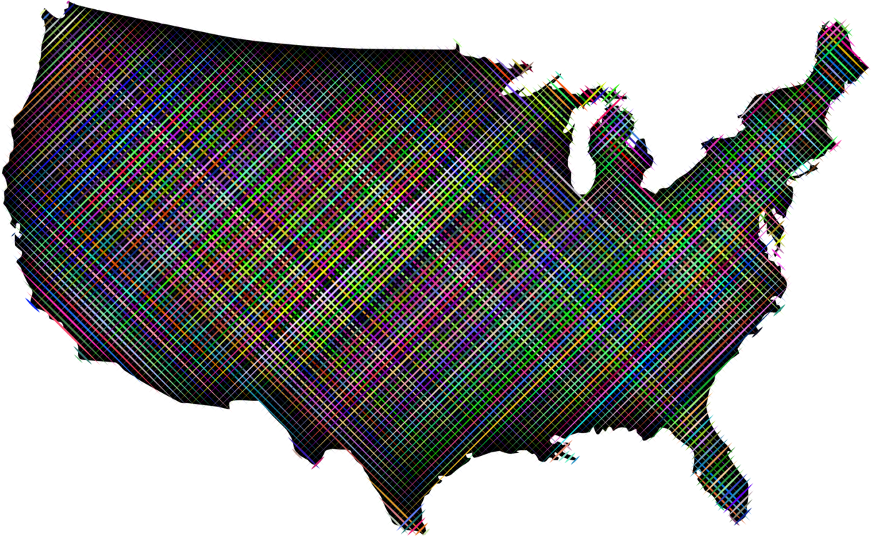 Download Tartan,textile,plaid - United States Map Transparent ...