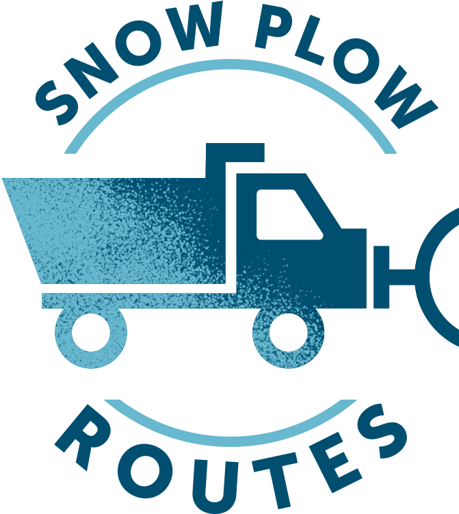 Download Snow Plow Routes - Graphic Design - ClipartKey