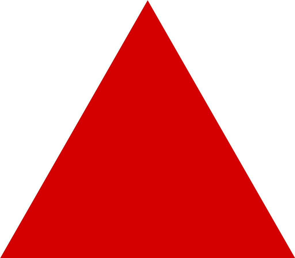 Download Volcano Clipart Triangle - Red Triangle Shapes - ClipartKey