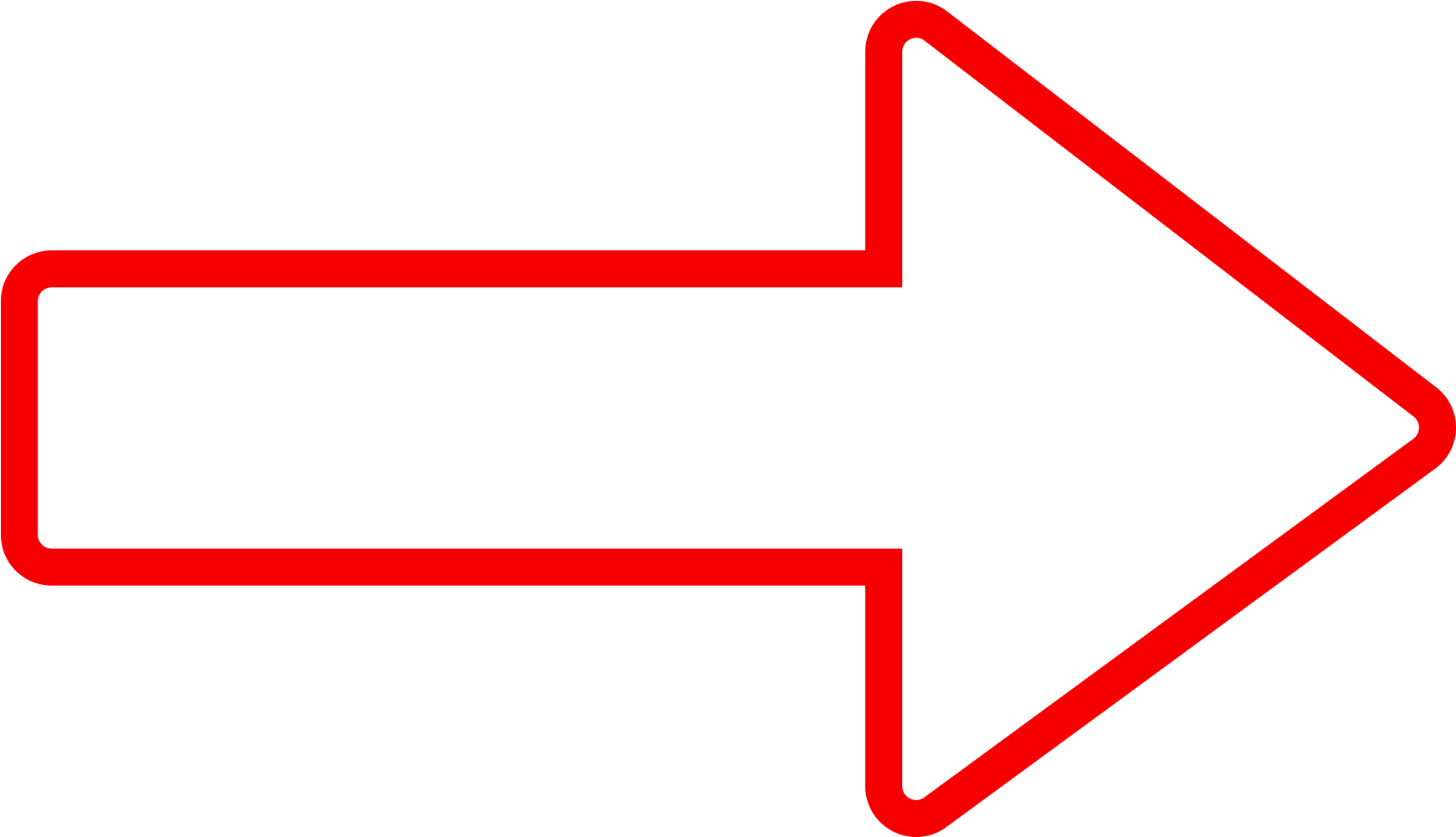 Download Red Arrow Line Icon Png Image Free Download Searchpng - Red ...