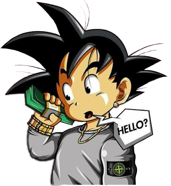 Download #dbz #dragonball #goku #hello #money#freetoedit - Dragon Ball ...