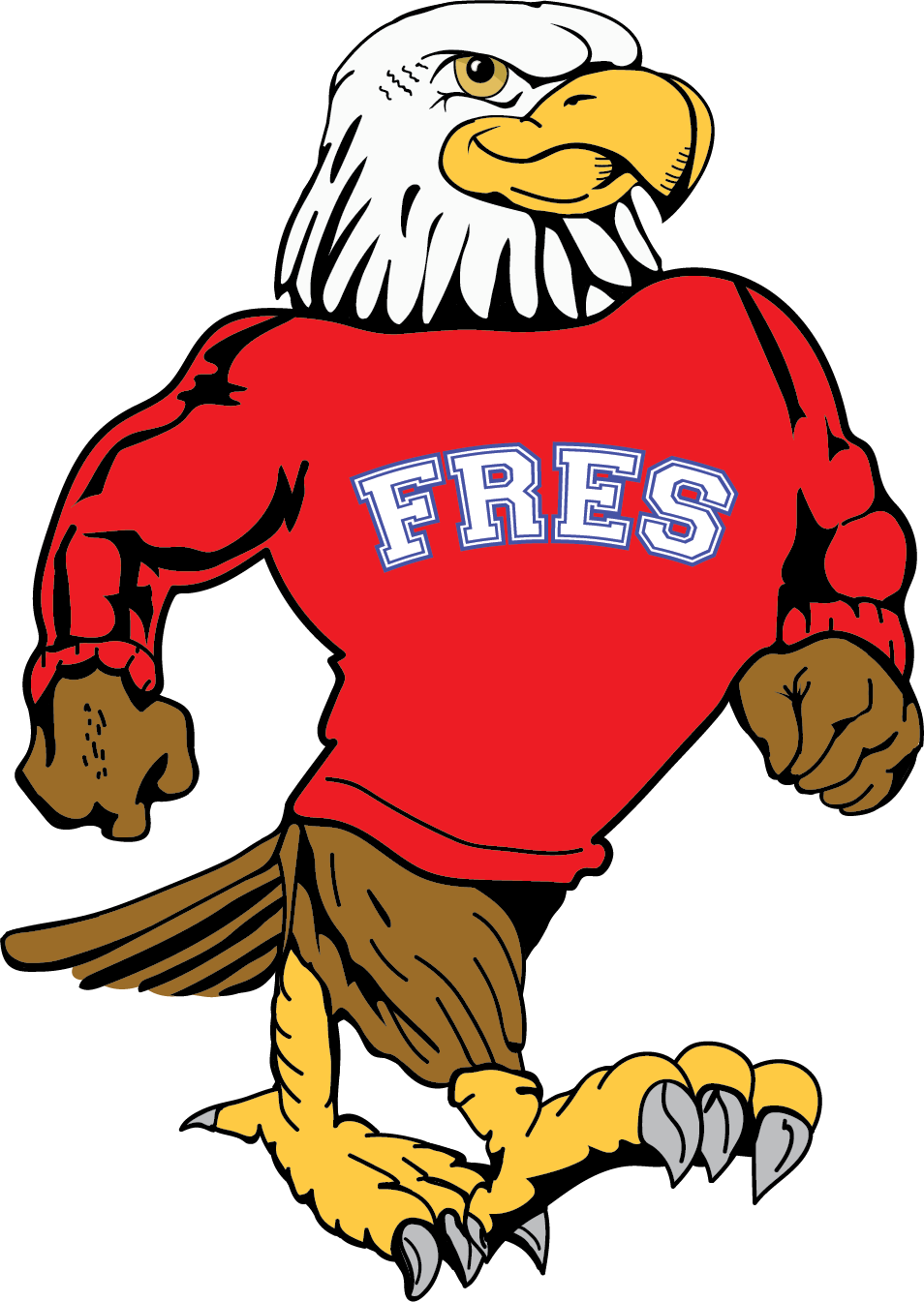 Download Cartoon Football Mascot Bird - ClipartKey