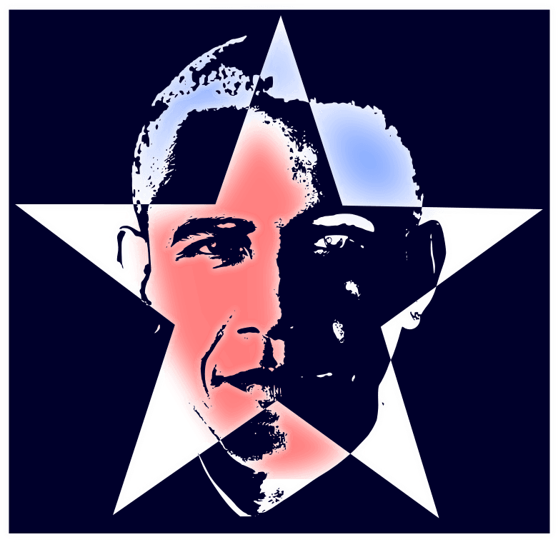 Download Free Clipart - Barack Obama - ClipartKey