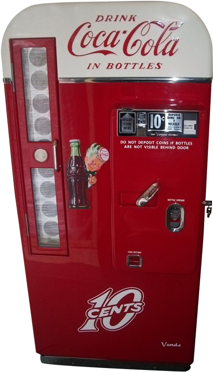 Download Clip Art Antique Coca Cola Vending Machine - Vintage Coca Cola ...