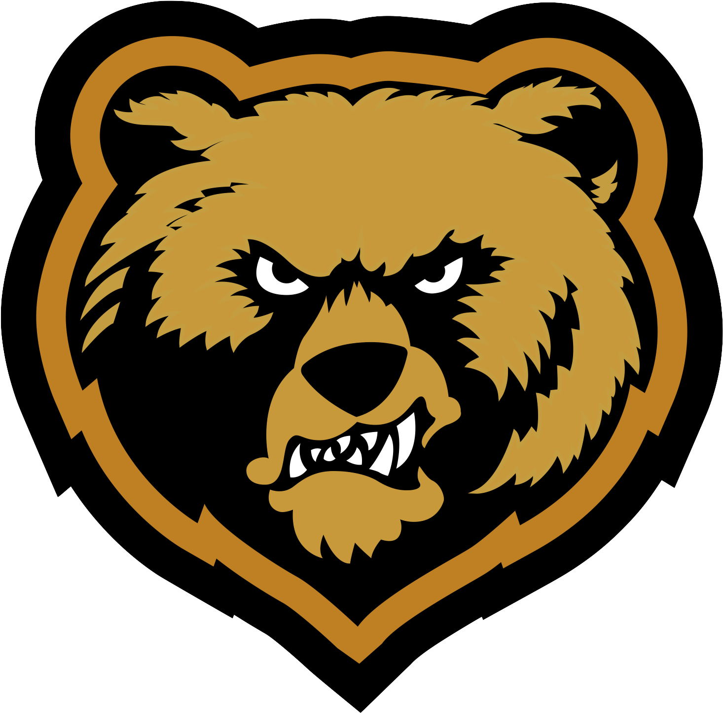 Download Clip Art Free Download Edison - Bear Mascot Logo Png - ClipartKey