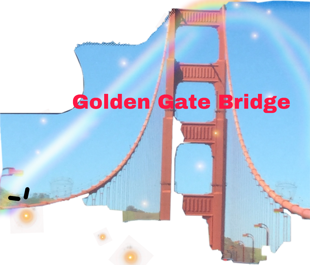 Download Transparent Golden Gate Bridge Png - Snow - ClipartKey