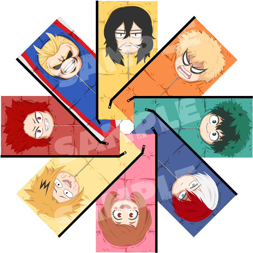 Download Bnha Sleeping Bag Pouches Title="bnha Sleeping Bag - Cartoon ...