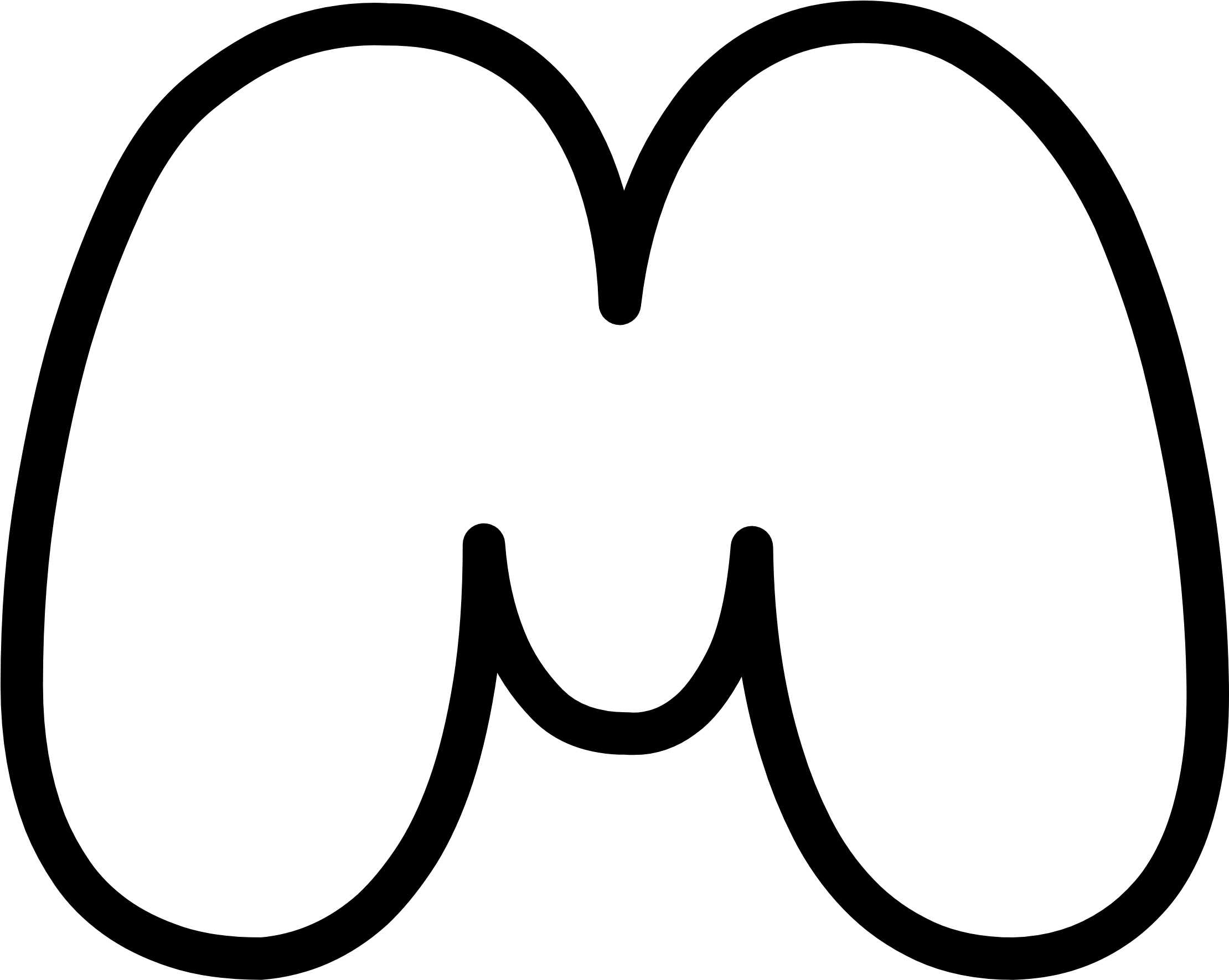 Download Letter M Png - Make A Bubble Letter M - ClipartKey