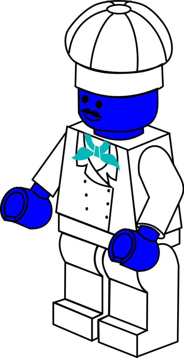 Download Lego Town Chef - Lego Doctor Coloring Page - ClipartKey