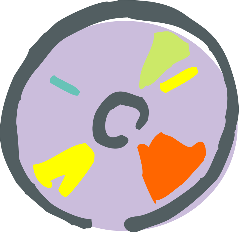 Download Free Vector Compact Disk - Compact Disc - ClipartKey