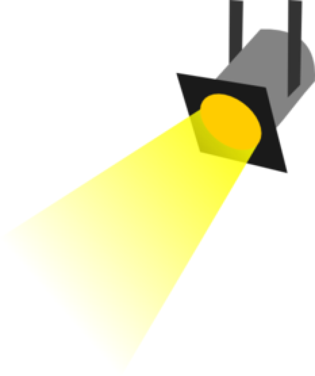 Download Spotlight Right - Spotlight Clip Art - ClipartKey