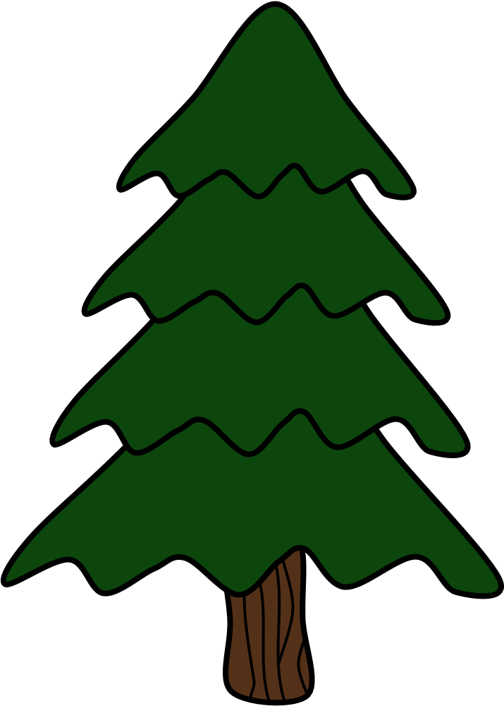 Download Tree, Evergreen - Christmas Tree - ClipartKey