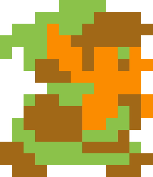 Download Nes Link Sprite Gif - ClipartKey