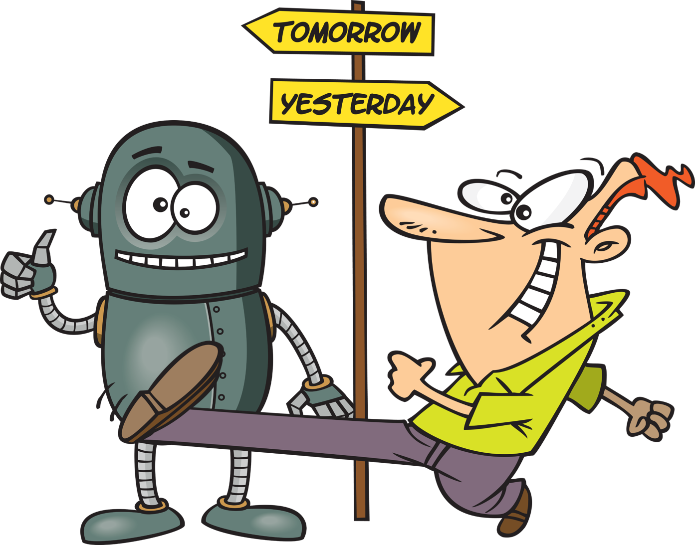 Download Tomorrow Cartoon - ClipartKey