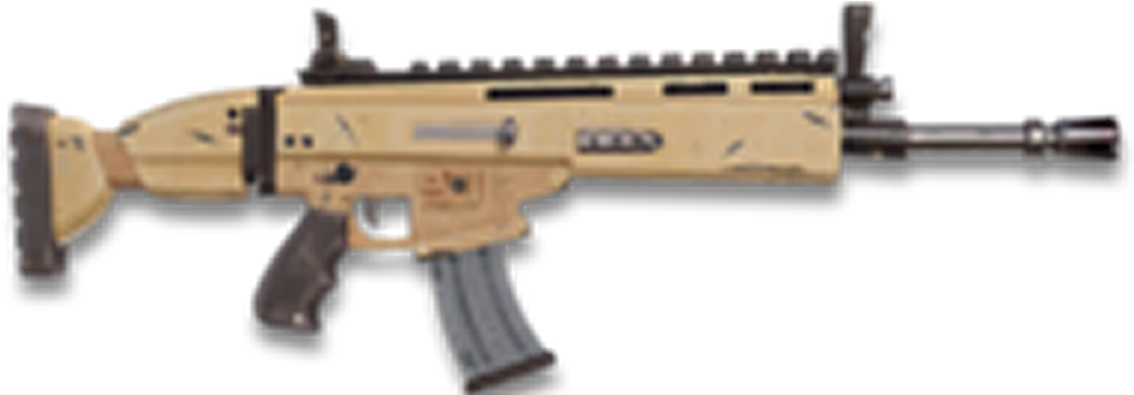 Download Fortnite Legendary Scar Transparent Png Clipart Free - Scar ...