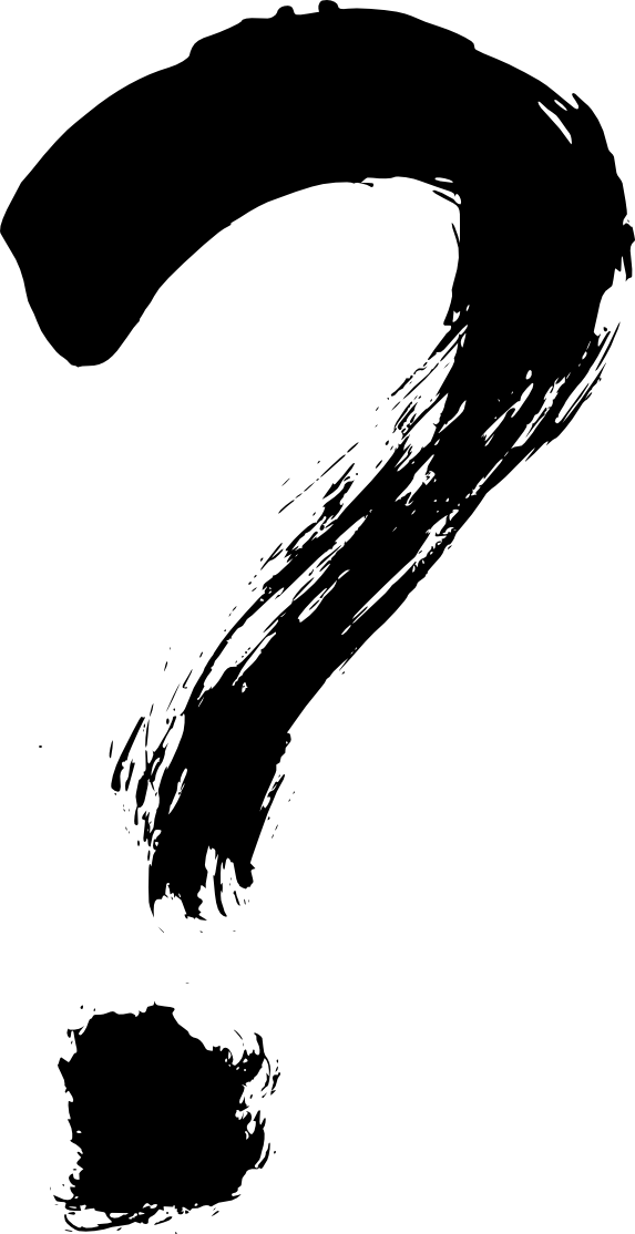 Download Question Mark Paintbrush Clip Art - Question Mark Spray Paint ...