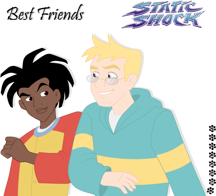 Download Art,gesture,fictional Character,style - Static Shock - ClipartKey