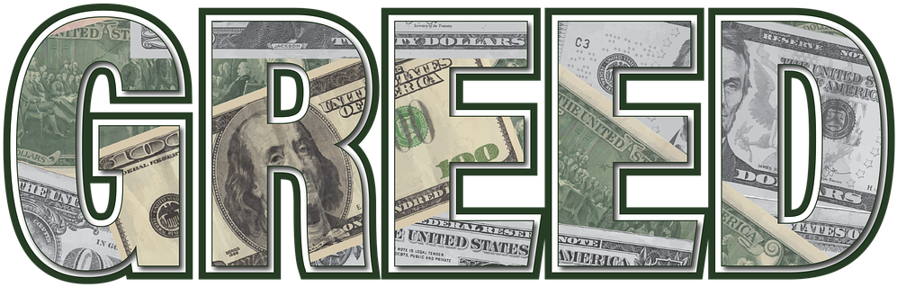 Download Public Domain Images Of Greed - ClipartKey