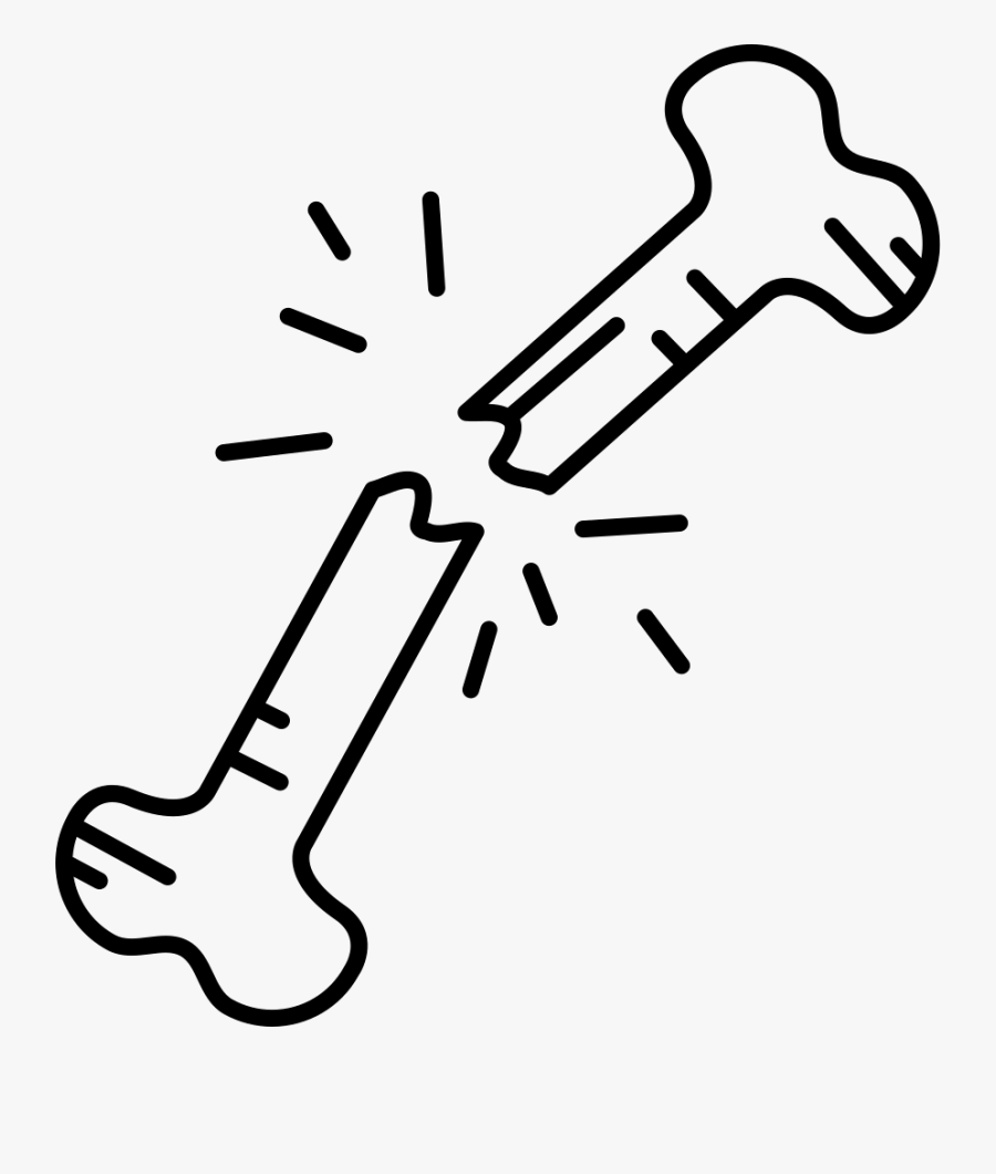 Clip Art Download Bone Svg Png Icon - Broken Bone Clipart , Free ...
